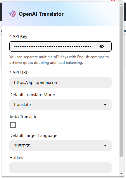 这个插件是给老外用的吗? · Openai Translator Openai Translator · Discussion 183