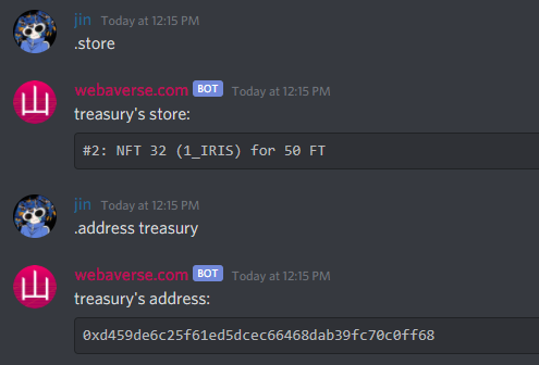 Bot: Every server has its own treasury · Issue #1046 · webaverse/app · GitHub