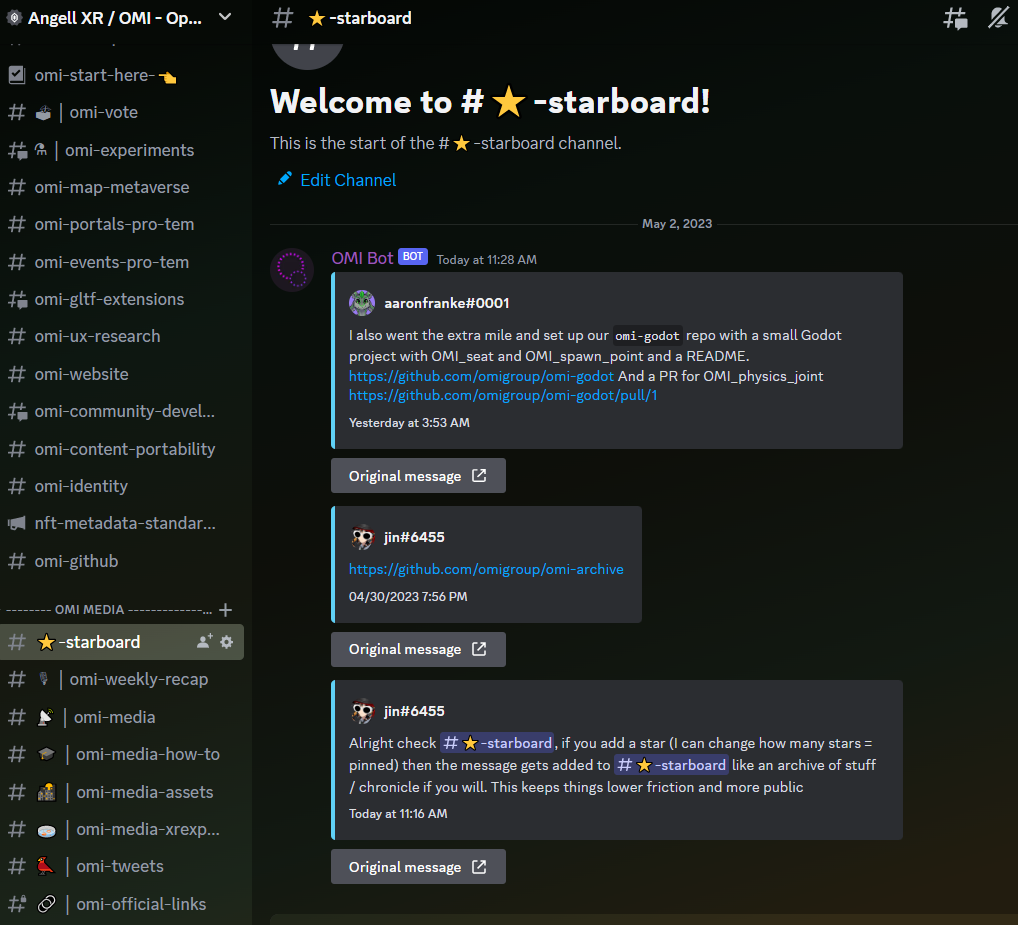 Create an emoji or specific identifier for discord that passes github and this theoretical ...
