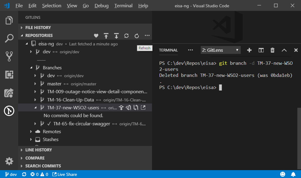 No automatic refresh of repositories that are outside of the workspace · Issue #583 · gitkraken ...