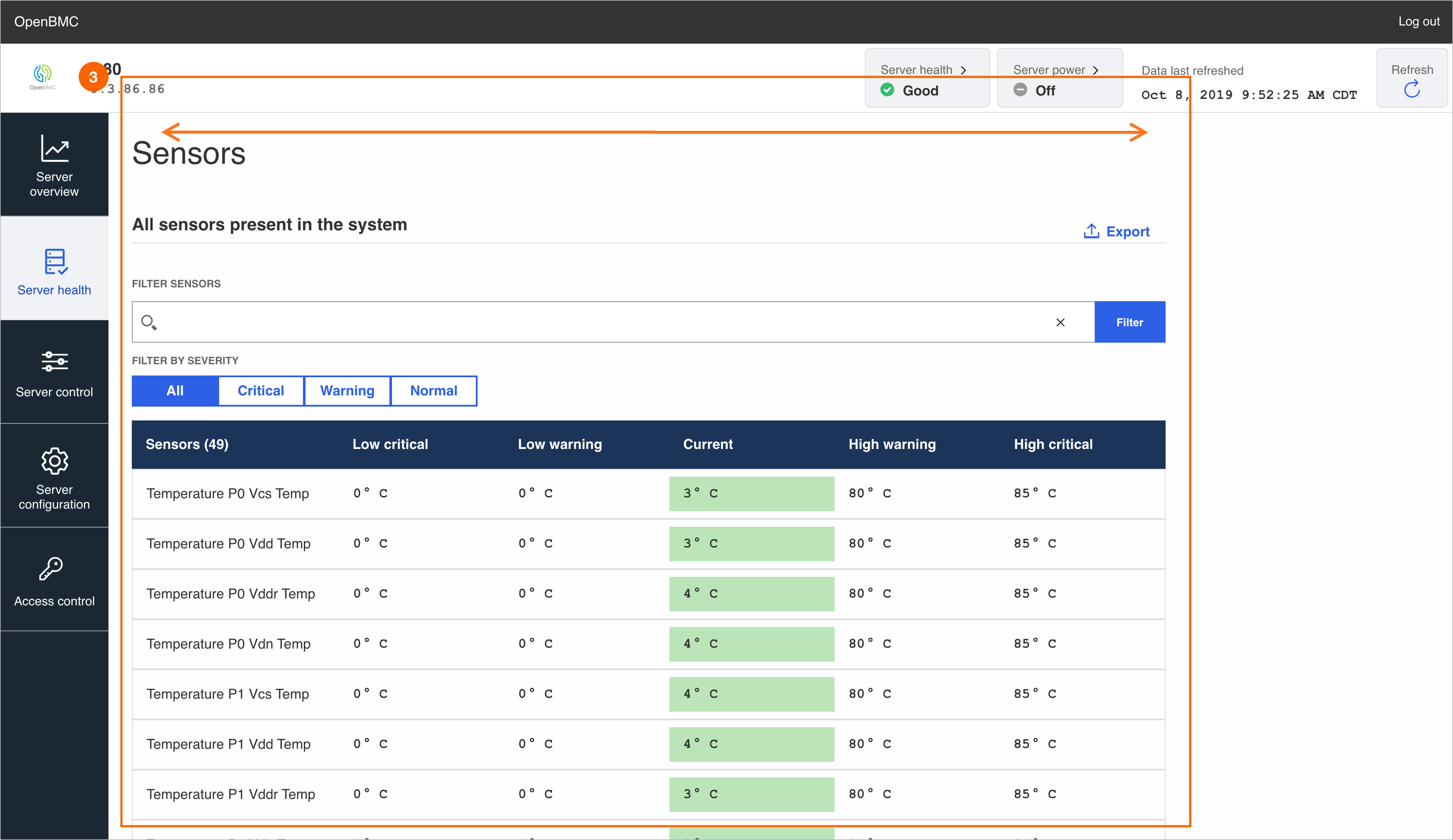 Gui Fed Server Health Consistency · Issue 1253 · Ibm Openbmc Dev · Github