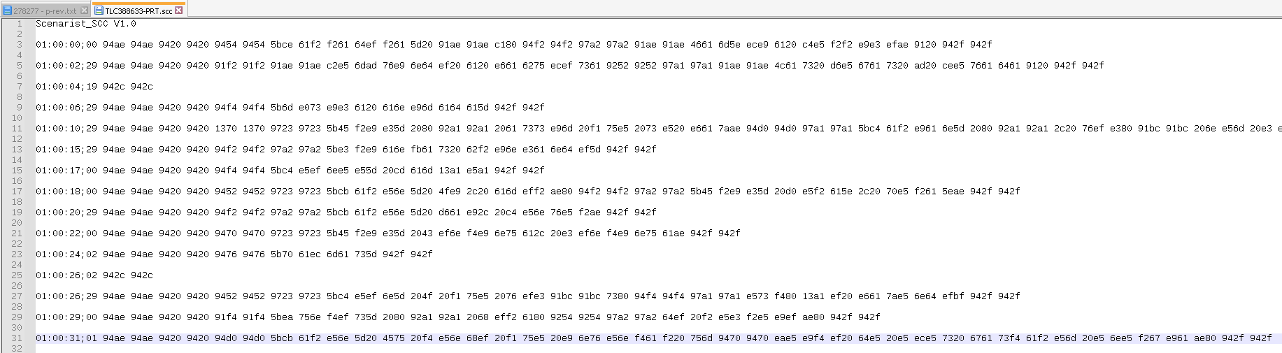 Random {\an1} continue to appear on .scc files · Issue #6109 ...