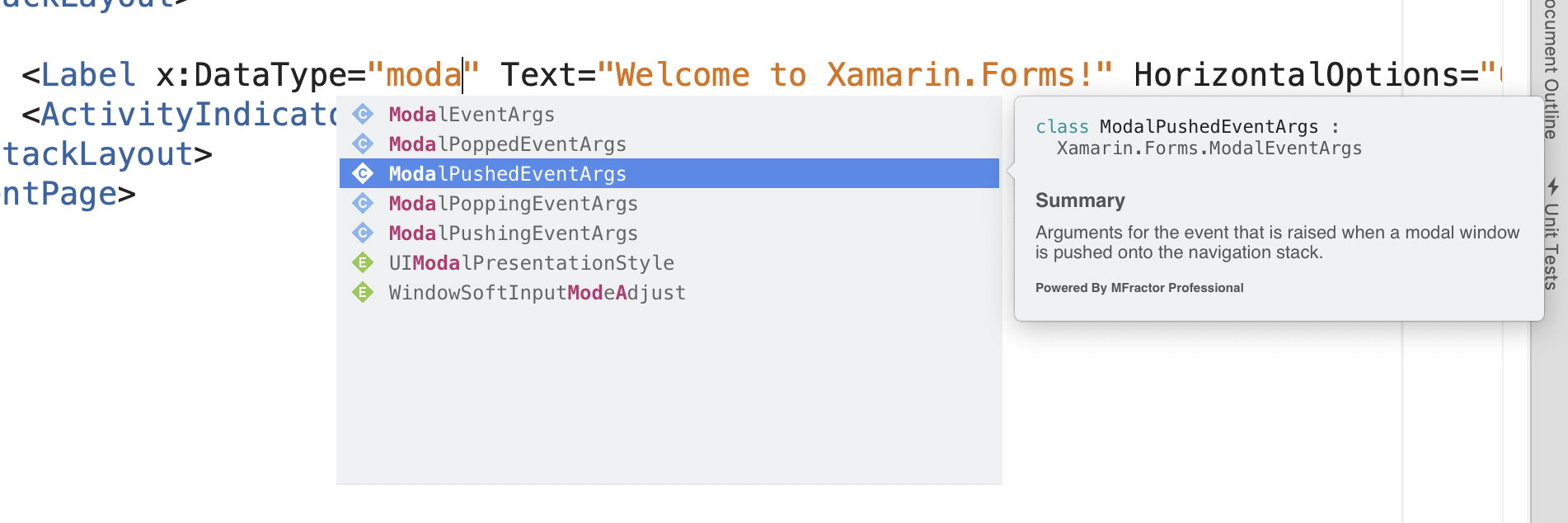 Add Intellisense Support For Xdatatype · Issue 33 · Mfractormfractor Feedback · Github