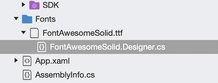 [Enhancement] Designer file support for Font assets · Issue #10205 · xamarin/Xamarin.Forms · GitHub