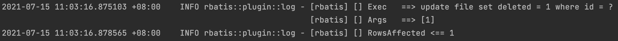 logic delete plugin not work · Issue #120 · rbatis/rbatis · GitHub