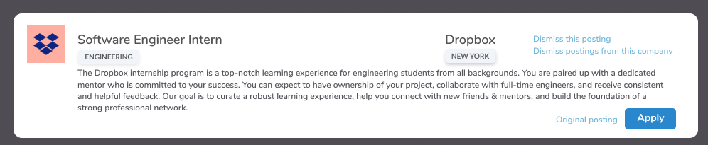 Front End - Clean up results cells · Issue #131 · ubclaunchpad/Internado · GitHub
