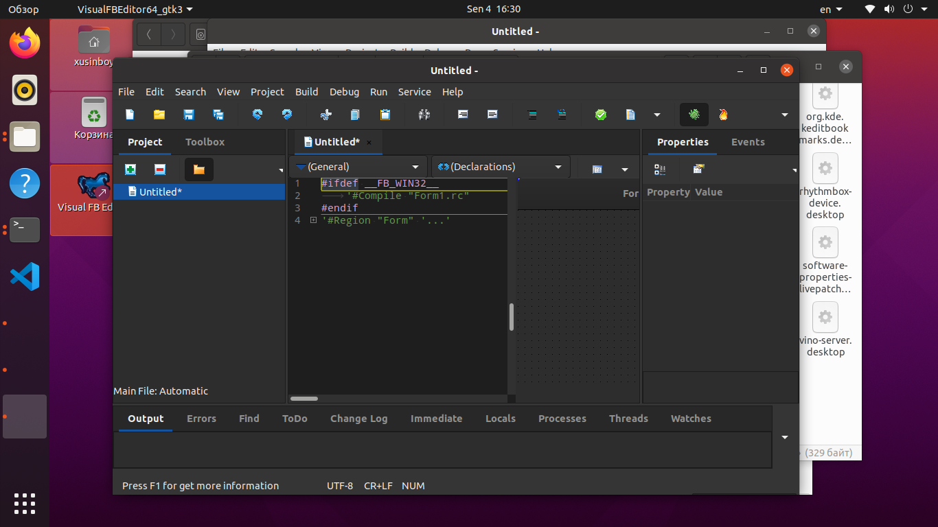Feature request : Dark theme for The whole IDE /MyFbFramework · Issue #36 · XusinboyBekchanov ...