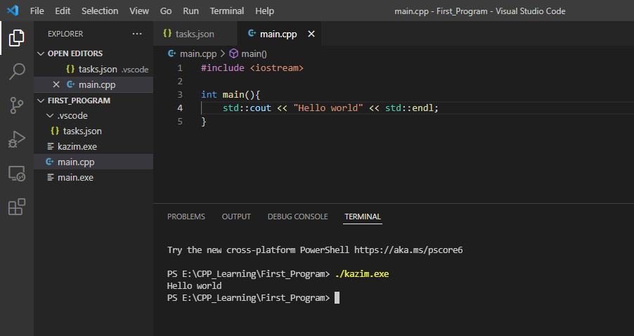 GitHub - Kazimbalti/Setting-Up-the-tools-for-CPP-Programming: This is ...