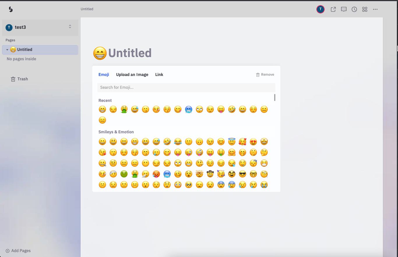 [emoji] Add emoji can not sync to page tree · Issue #126 · pleisto/mashcard · GitHub