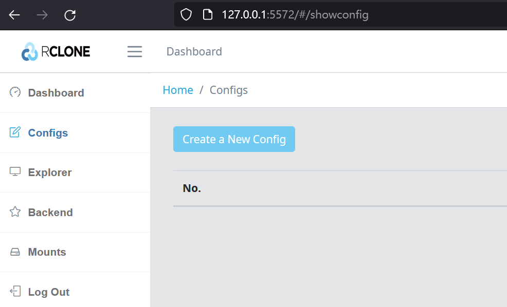 Input password for the encrypted config file from web ui · Issue #159 · rclone/rclone-webui ...