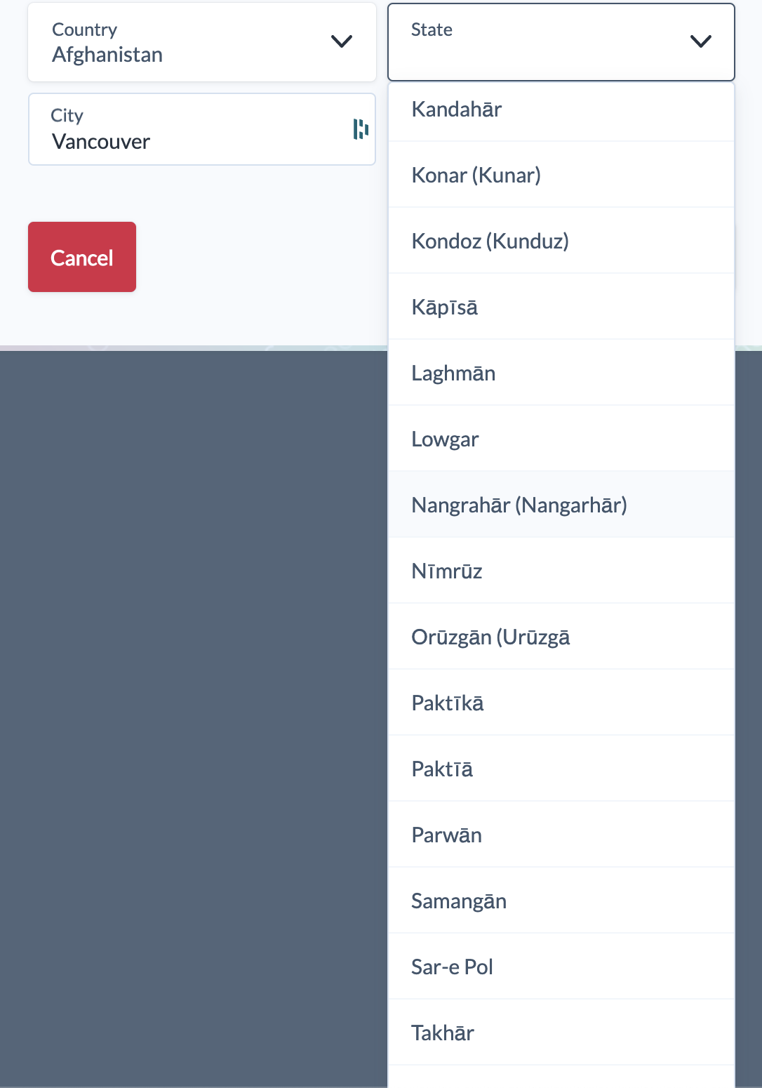 Dropdown options list goes off screen · Issue #211 · chec/ui-library · GitHub