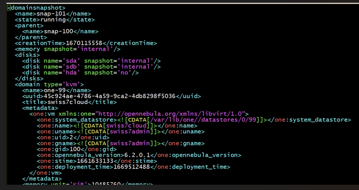 OpenNebula 6.2.0 - does not/can not remove old snapshots (kvm) from time to time · Issue #5992 ...