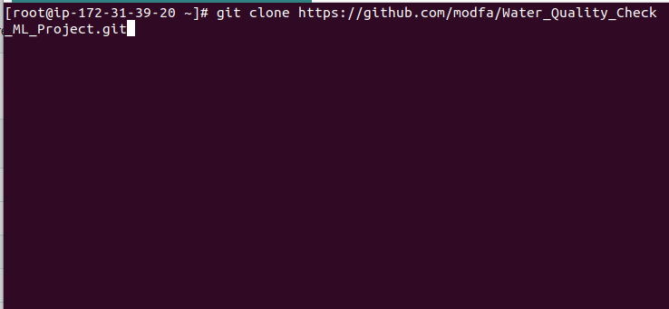 GitHub - modfa/Water_Quality_Check_ML_Project