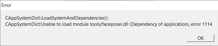 Trying to launch Faceposer gives an error · Issue #713 · Facepunch/sbox-issues · GitHub