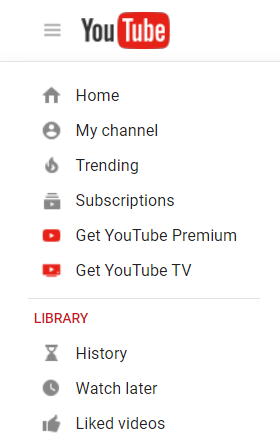 Add "Get YouTube Premium" and "Get YouTube TV" buttons to guide as an ...