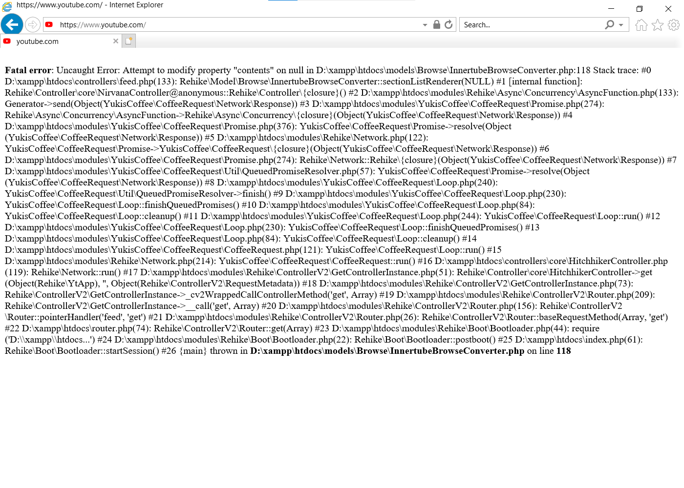 07 Homepage Doesnt Work On Ie11 Shows Errors · Issue 283 · Rehikerehike · Github 