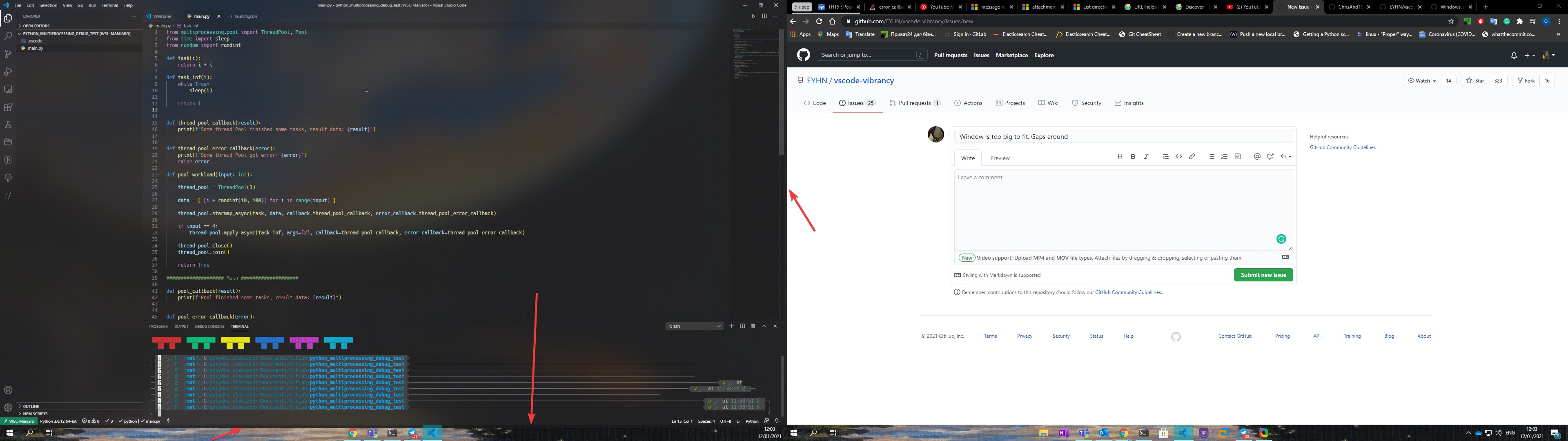 Window Is too big to fit on one monitor. · Issue #78 · EYHN/vscode-vibrancy · GitHub