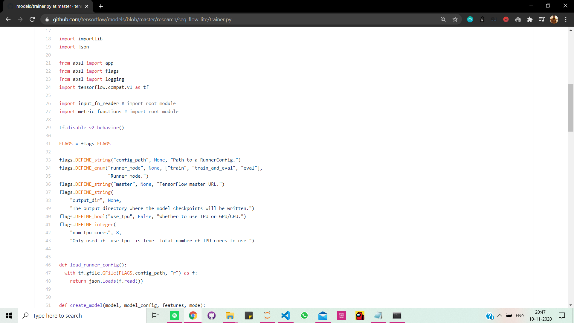 loss function for the prado model · Issue #9416 · tensorflow/models ...