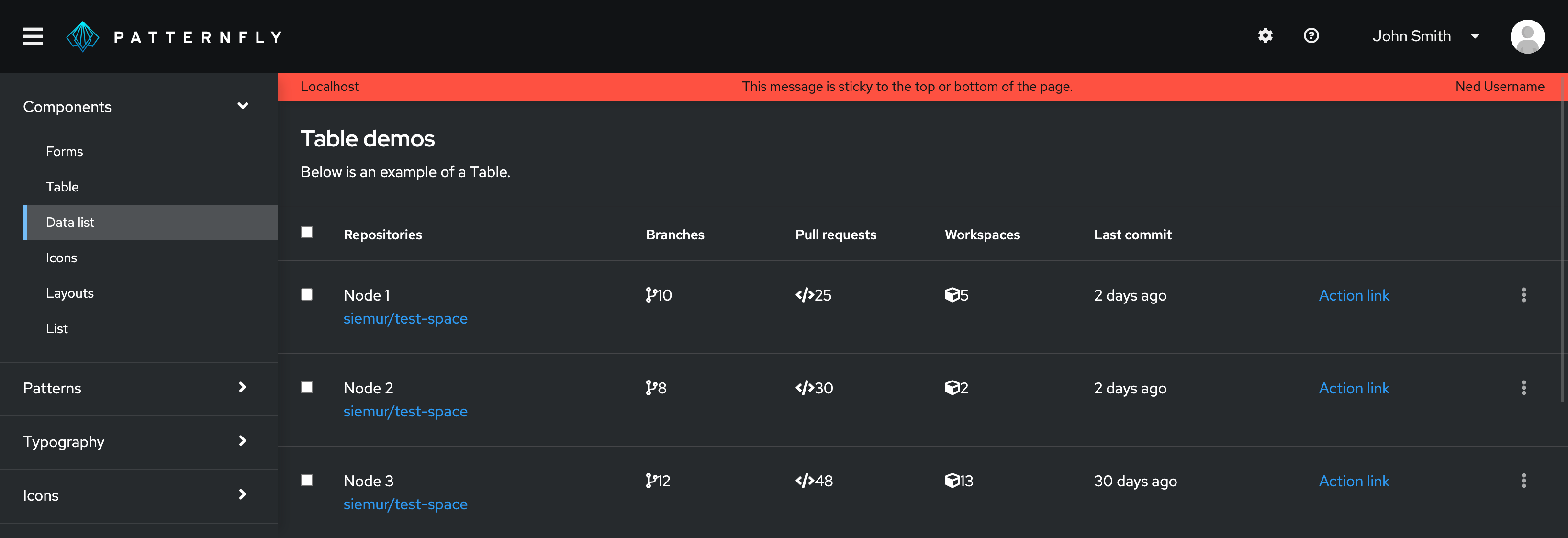 Banner for dark theme · Issue #940 · patternfly/patternfly-design · GitHub
