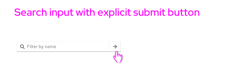 Add search input with submit button · Issue #382 · patternfly ...