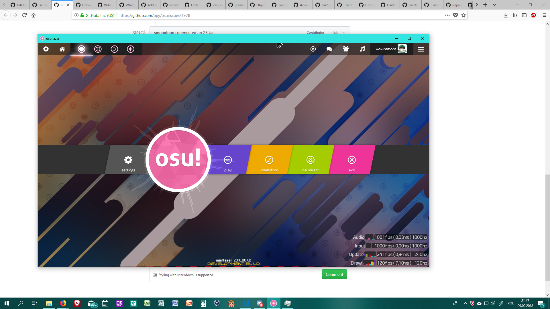 Window does not get properly offset by the title bar using Intel ...