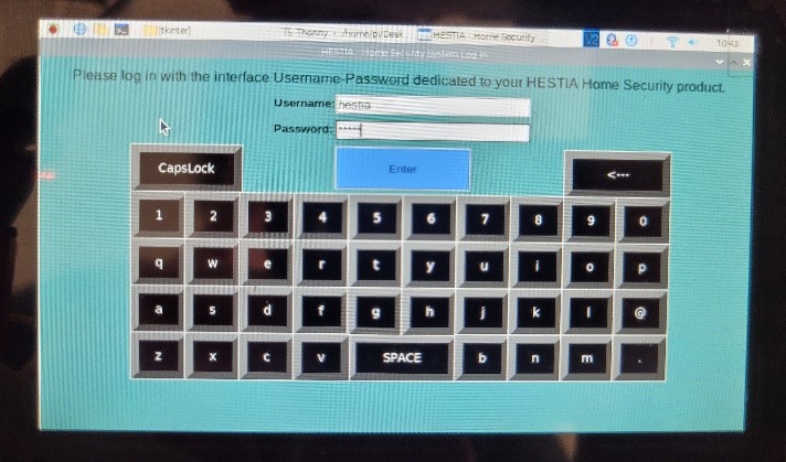 GitHub - mertsmz/Home-Security-System-Interface---Tkinter: GUI designed ...