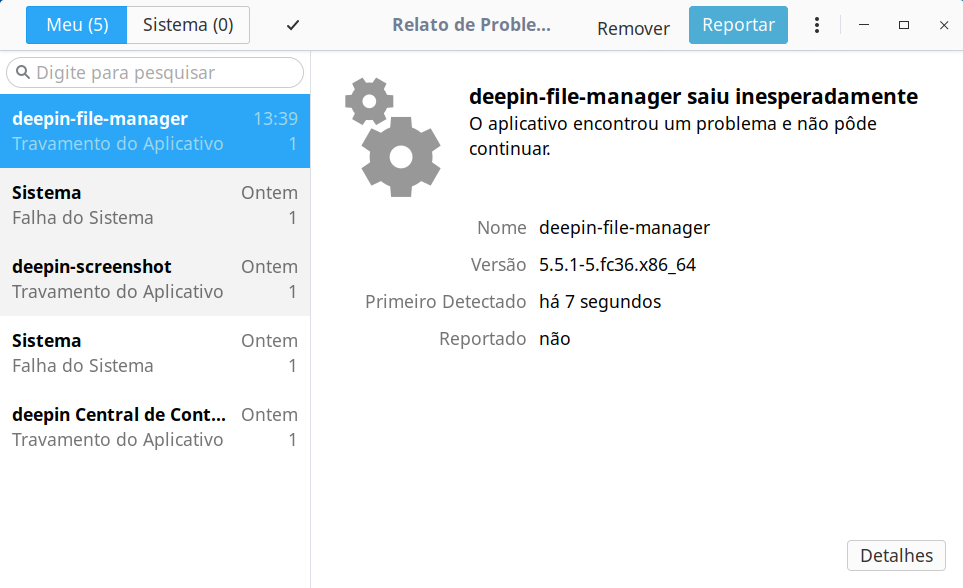 Bugs in Spin Fedora 36 with Deepin version 20.2 · Issue #3138 · linuxdeepin/developer-center ...