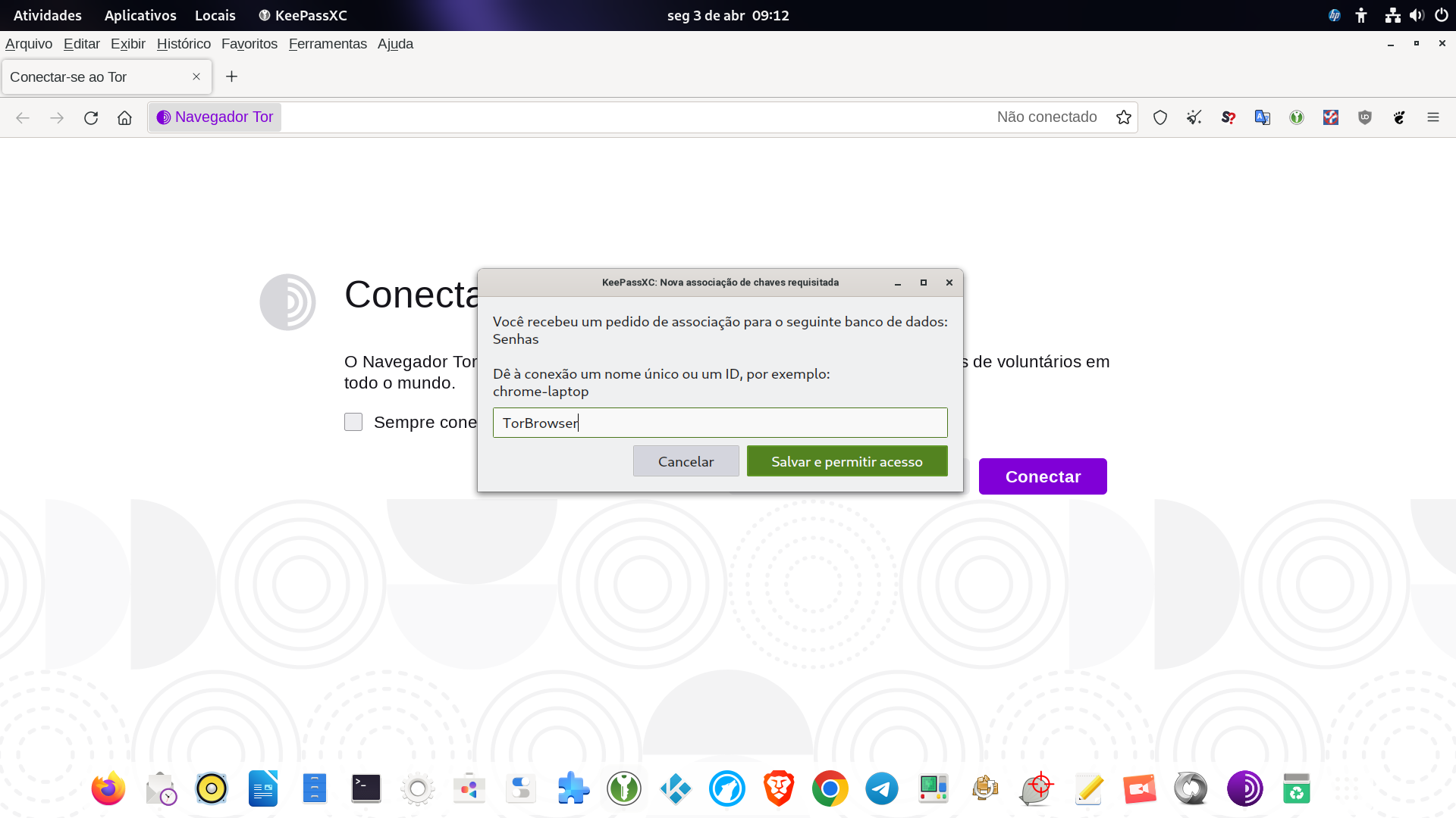 KeePassXC extension does not connect in TorBrowser version 12.04 ...