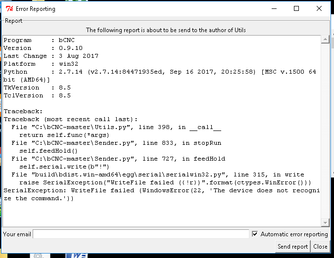bCNC / GRBL Freezing Up · Issue #710 · vlachoudis/bCNC · GitHub