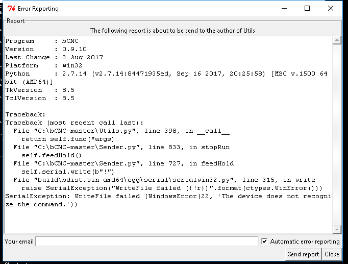 bCNC / GRBL Freezing Up · Issue #710 · vlachoudis/bCNC · GitHub