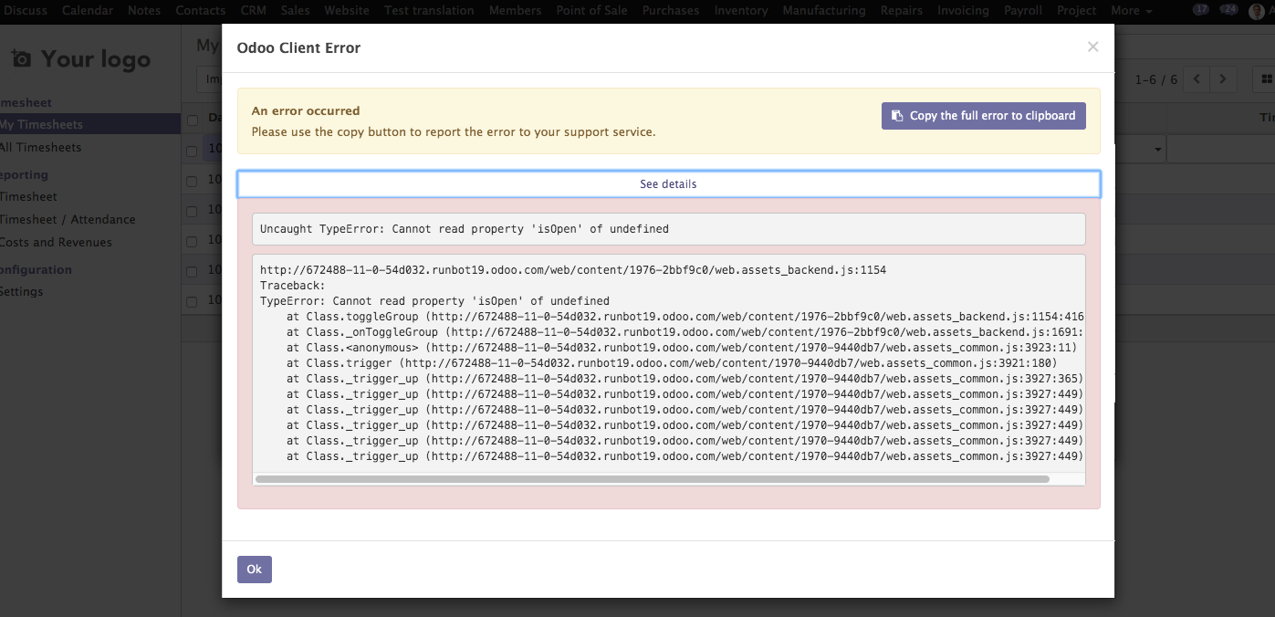 Uncaught Typeerror Cannot Read Property Isopen Of Undefined · Issue