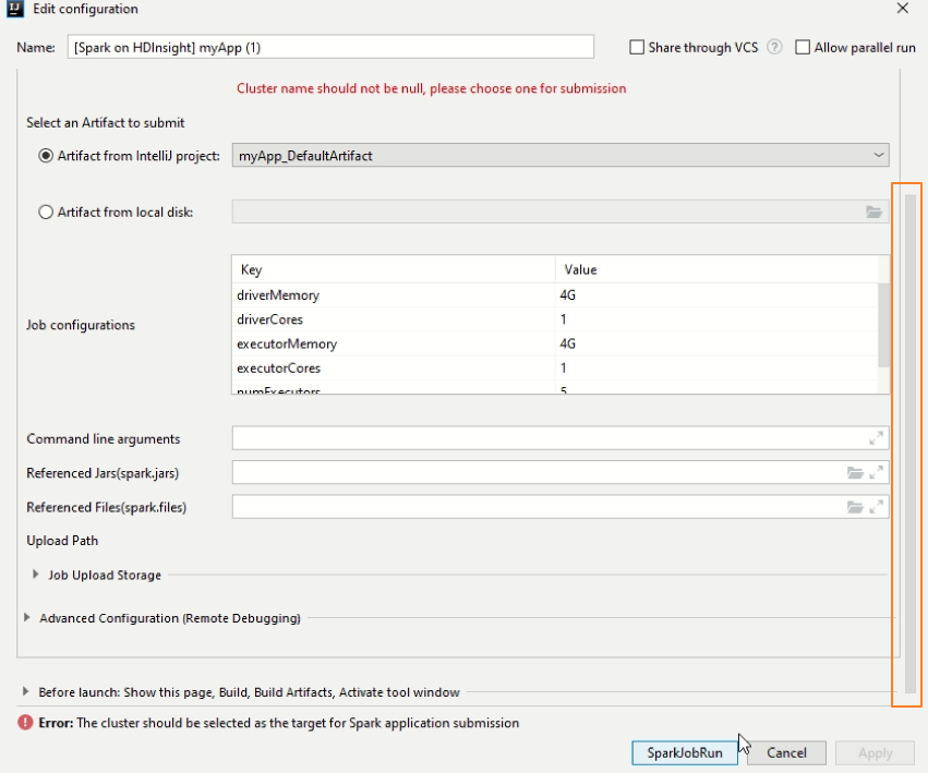 [accessibility]a11y Java Tooling For Intellij Eclipse New Features Edit Configuration Popup