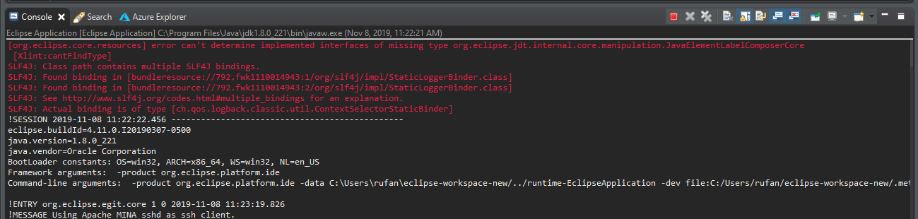 [Accessibility]A11y_Java Tooling for IntelliJ/Eclipse - New Features_Log Query Output_Color ...