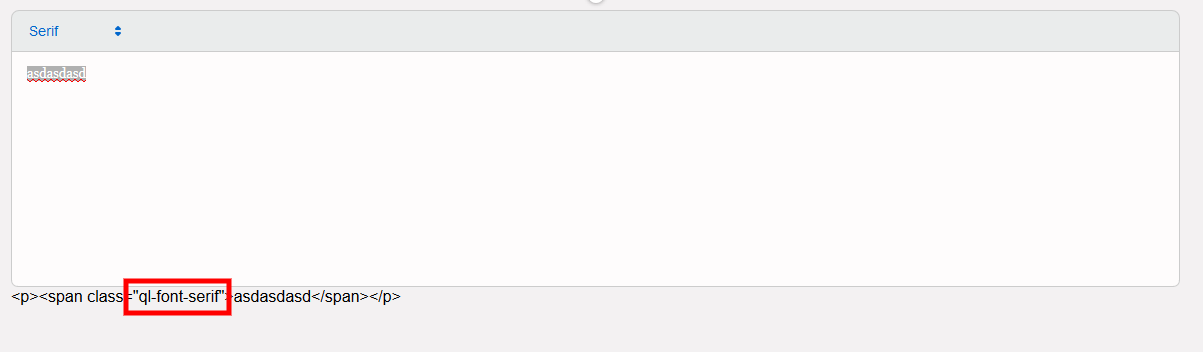 Font Family attached as a Class · Issue #622 · zenoamaro/react-quill · GitHub