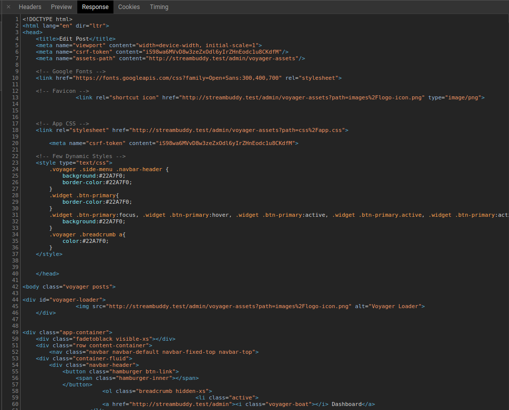 When trying to Add or Edit Posts getting infinite loading screen · Issue #4537 · thedevdojo ...