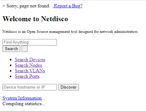 Upgrading 2.52.3 Device list empty · Issue #865 · netdisco/netdisco · GitHub