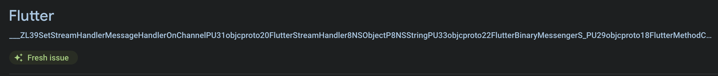 Ios Crash Happening With Streamhandler For The Camera · Issue 95459 · Flutterflutter · Github