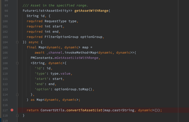 [BUG] Functions getAssetListRange and getAssetListPaged returning ...