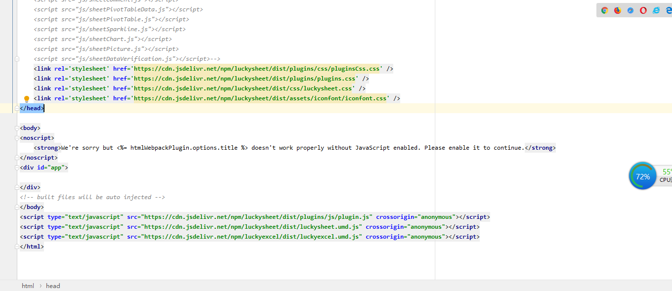 在PUBLIC下的index.html中引入其他JS(依赖了jquery)的时候,使用Vue-Giant-Tree出现报错 · Issue #28 · tower1229/Vue-Giant ...