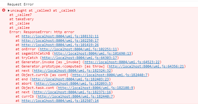 🐛[BUG] request 401不走errorHandler · Issue #8386 · ant-design/ant-design-pro · GitHub