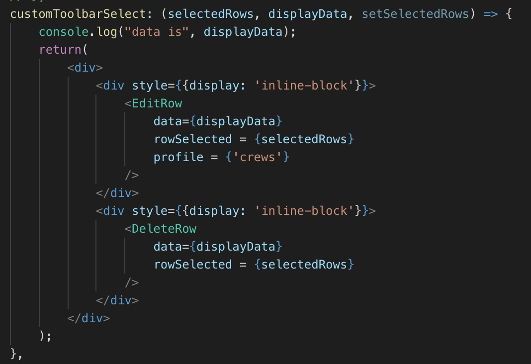 Why does the checkbox gets disappeared when we use the "Toggle device ...