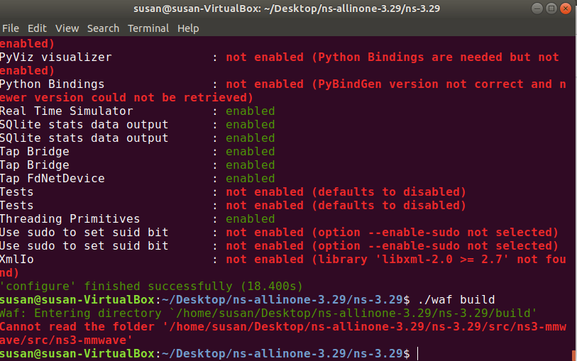 ns3-mmave installation · Issue #98 · nyuwireless-unipd/ns3-mmwave · GitHub