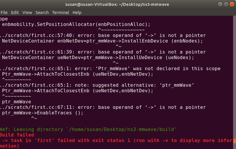 ns3-mmave installation · Issue #98 · nyuwireless-unipd/ns3-mmwave · GitHub