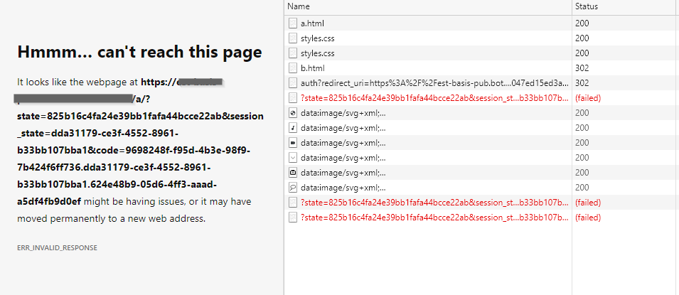 Token refresh problems / after session ends not redirected to login page · Issue #381 ...