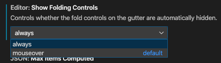 Folding icons - behaviour and docs fail to accord · Issue #89893 ...