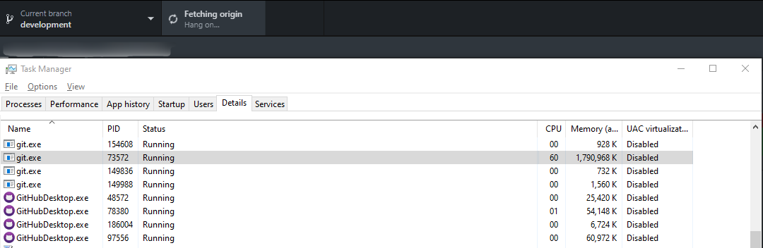 Internal git process periodically using ~100% CPU usage on macOS · Issue #10171 · desktop ...