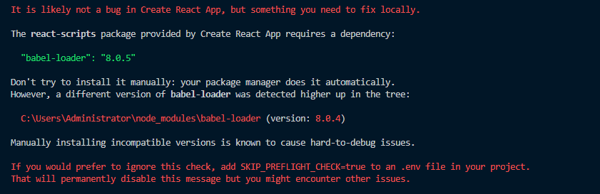 Install之后start报错 · Issue 1 · Lnlynnreact Antd Blog · Github 