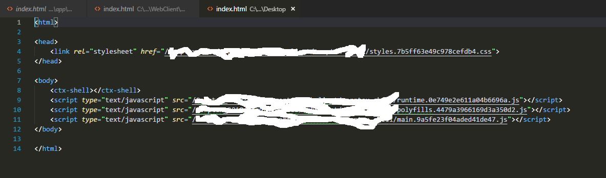 Angular 6.1.0 index.html app-root and scripts order issue · Issue ... Angular 6.1.0 index.html app-root and scripts order issue · Issue ...