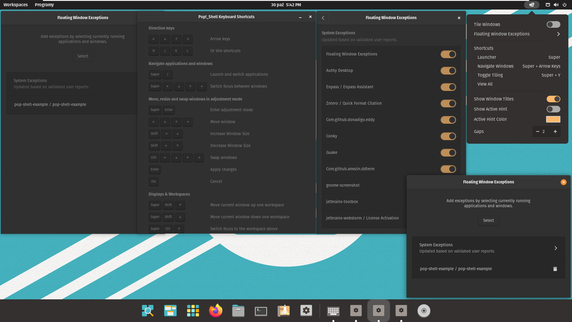 Missing translations - request for list of translatable PopOS projects ...