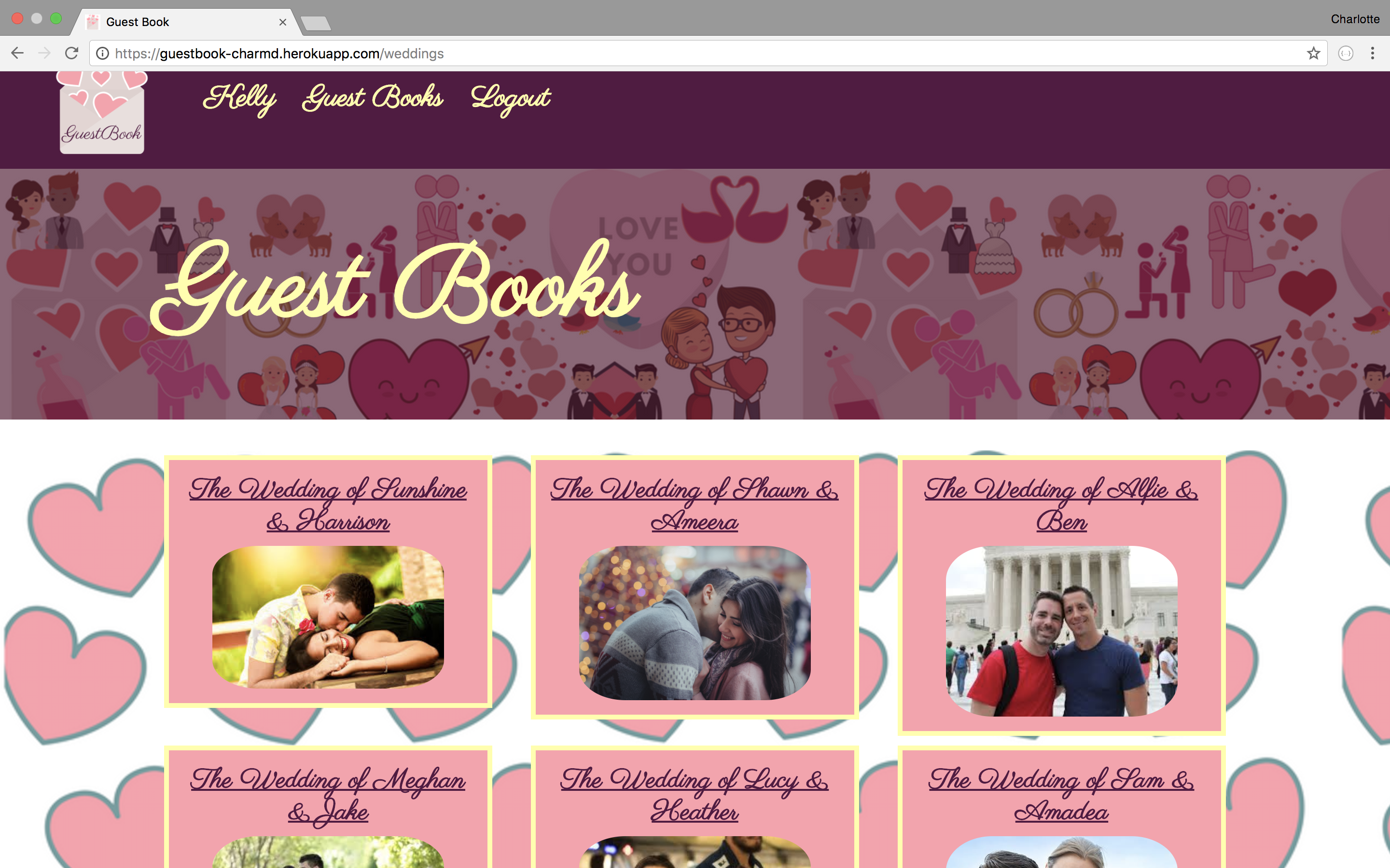 GitHub - charlotte-qazi/wdi-second-project: Second project at GA - first full stack application!